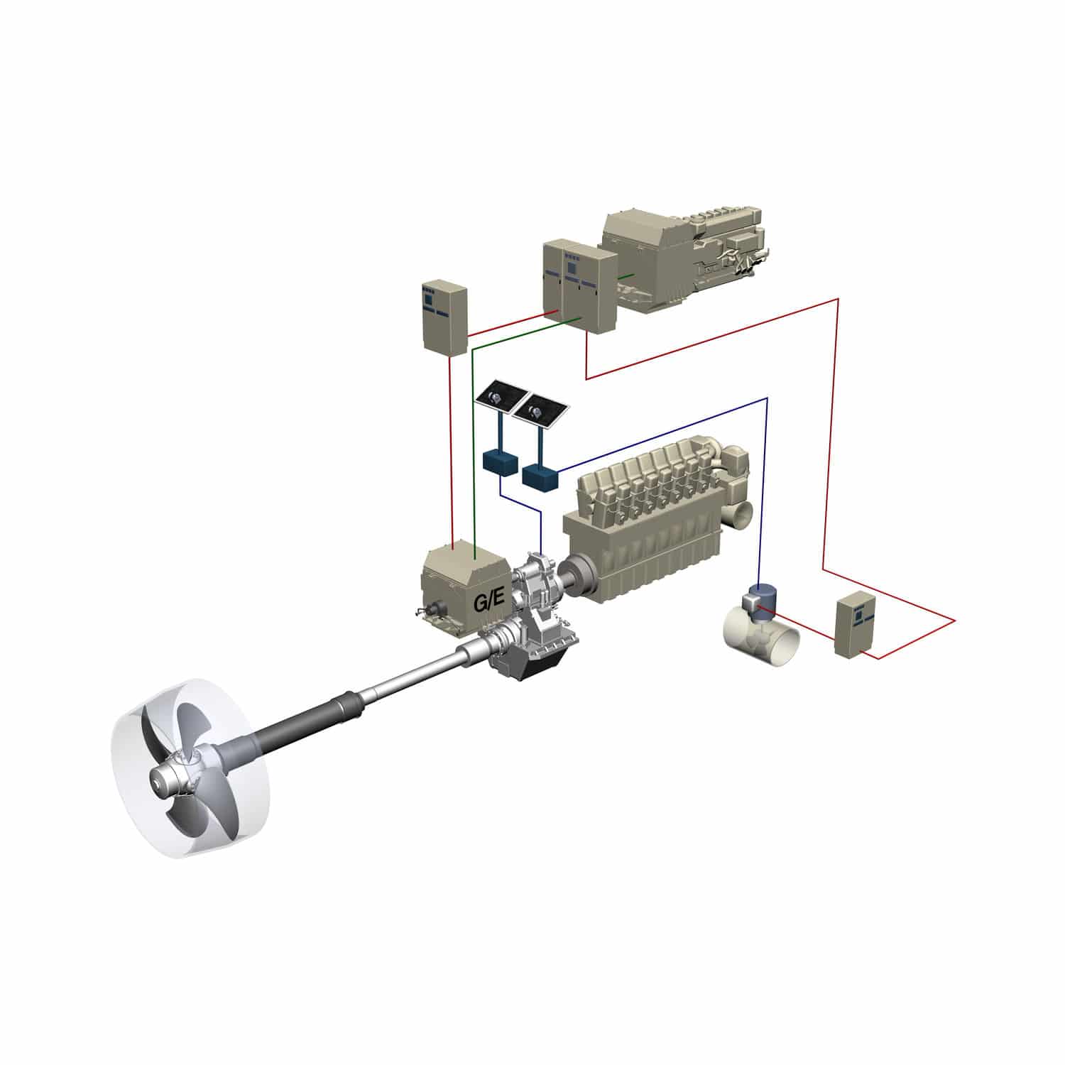 Antriebssystem für Schiffe - HYBRID - Brunvoll - kontrollierbarer ...