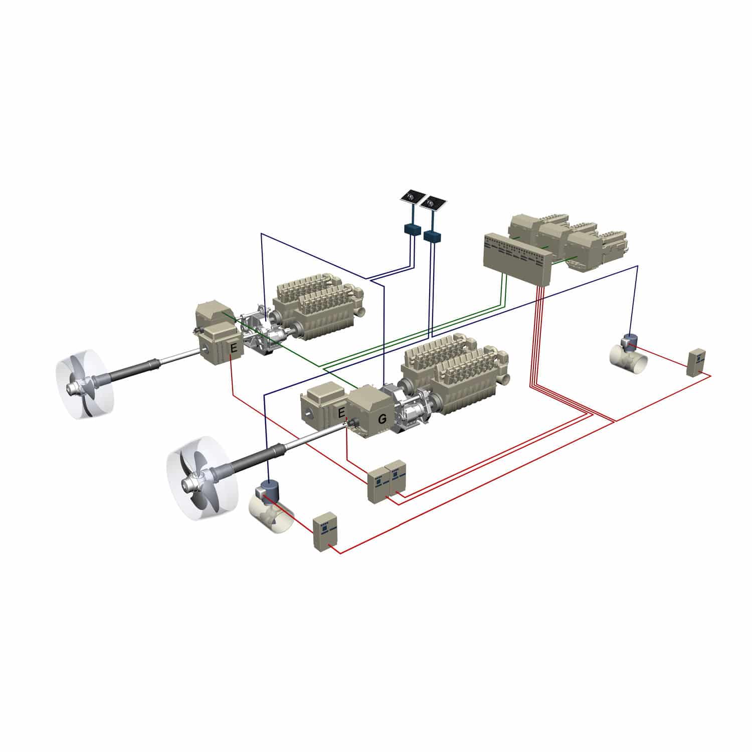 Antriebssystem für Schiffe - COMPLEX HYBRID - Brunvoll ...