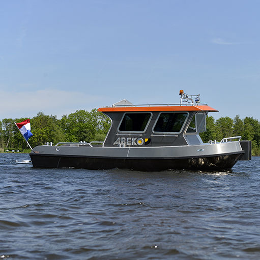 Arbeitsboot Berufsschiff - 666 Cabin - Alufleet B.V. - Innenborder ...