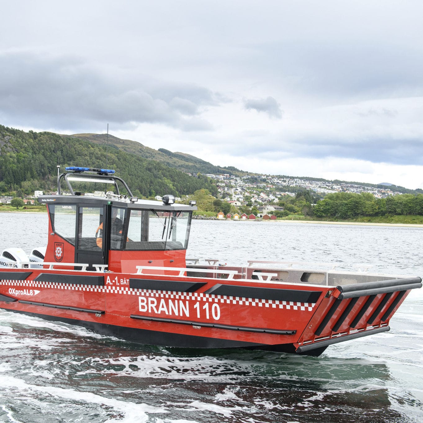 Arbeitsboot - OXpro AL8 - Hatløy Maritime AS - Such- und Rettungsboot ...