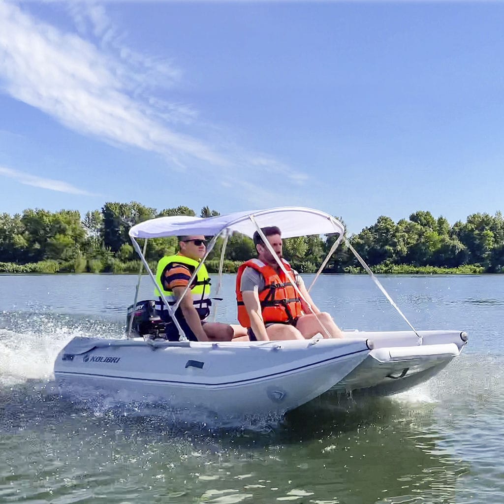 Katamaran-Schlauchboot - KM-340CM - KOLIBRI - Außenborder / Benzin / Open