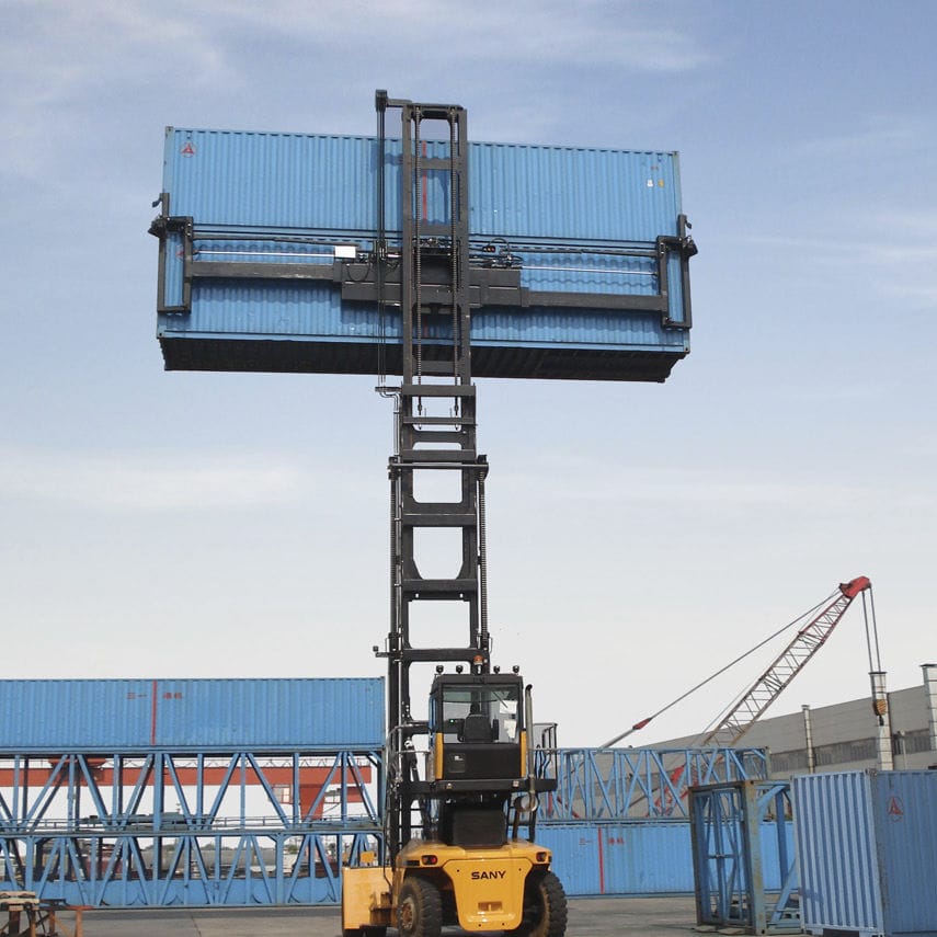 Containerstapler für Leercontainer - SDCY100K series - SANY GROUP ...