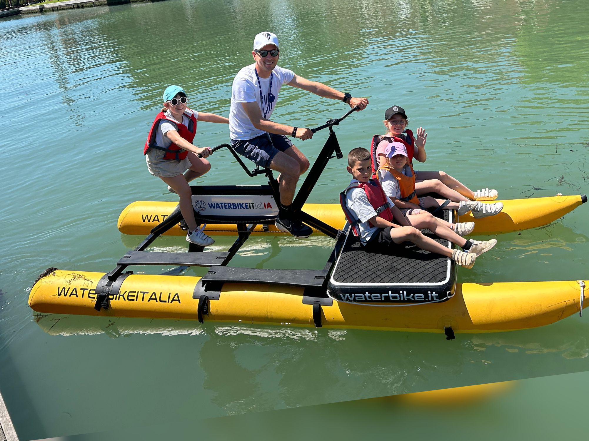Tandem-Wasserfahrrad - Baloss Tandem Puro - Waterbike Italia srl