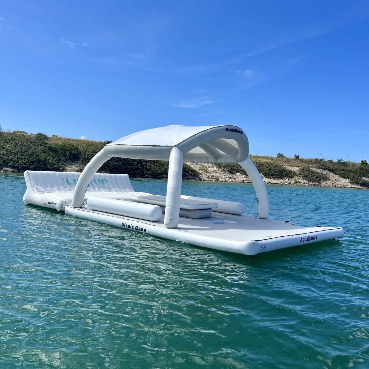 Plattform Wasserspielgerﾃ T Picnic Bana邃 Aquabanas Fﾃｼr