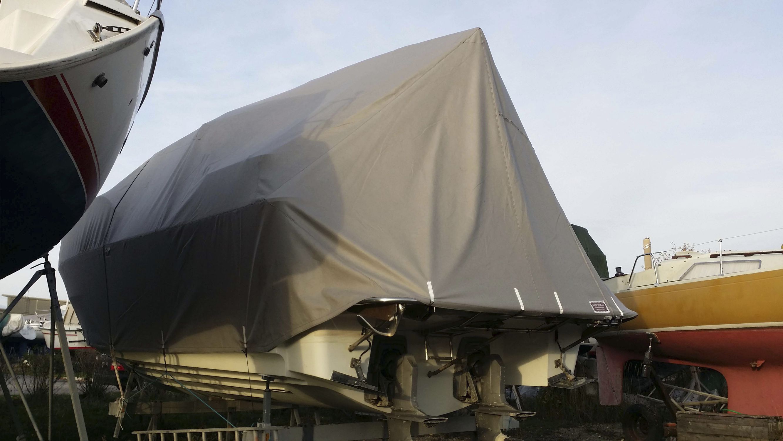 Überwinterungs Persenning - Kapell Annat - für Boote / Freibord / PVC