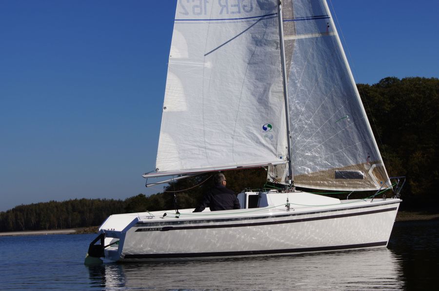 Daysailer-Segelboot - 18 SPORT - SailArt - Regatta / mit offenem Heck ...