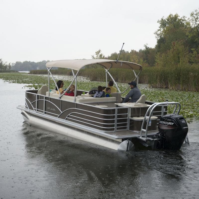 Außenborder-Pontonboot - 820 4-PT - Sylvan Pontoons - Sportfischer ...