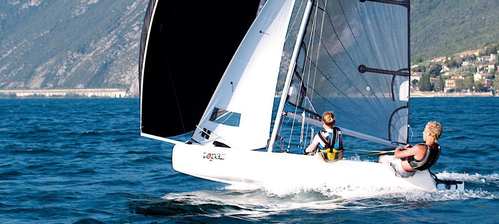 Zweihandjolle - TOPAZ Tres X - Topper - Regatta / Freizeit / mit ...