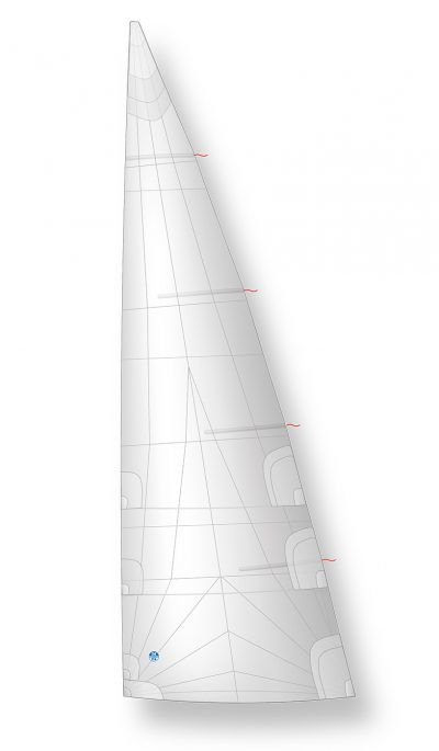 Großsegel - North Sails Sailmaking - für Fahrtensegelboote / 3DL