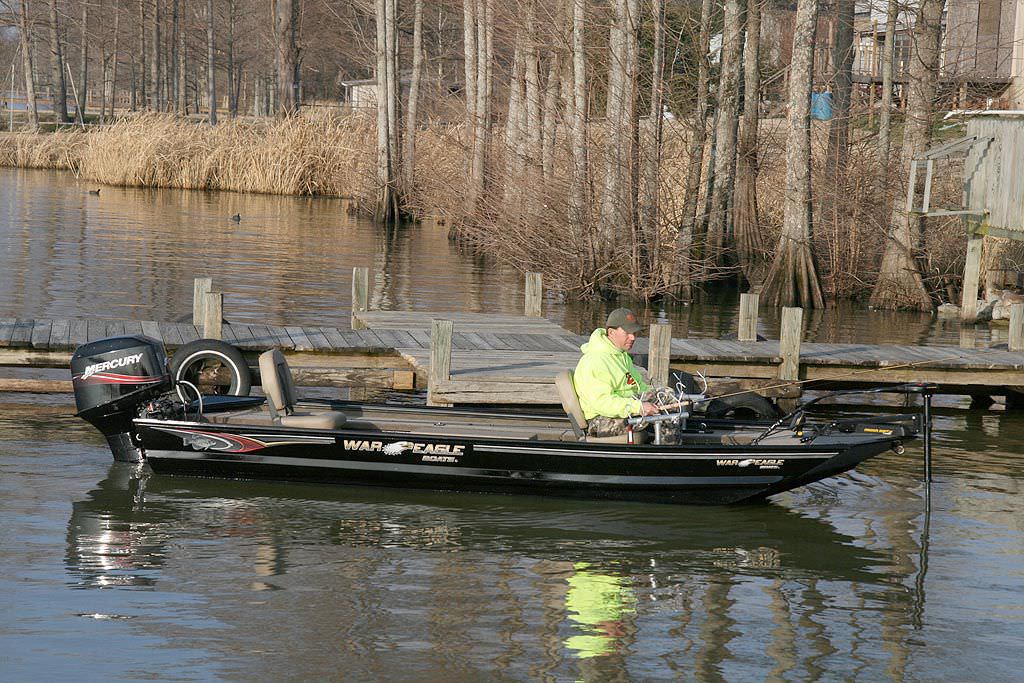 Jon-Boat / Außenborder - 648VS Deluxe - War Eagle - Sportfischer