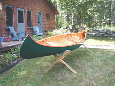 Mehrzweck-Kanu - B.N. MORRIS 15 - Northwoods - Zweisitzer / Holz