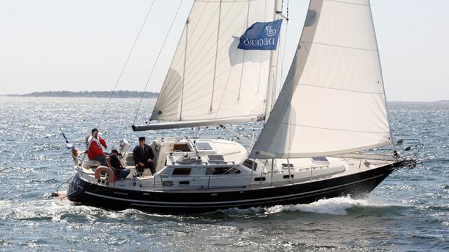 Segelboot für Kreuzfahrten - 36 DS - Degerö - mit Decksalon