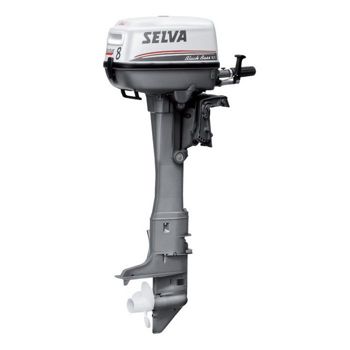 Langschafts-Motor - BLACK BASS BIG FOOT SAIL 8 - Selva Outboard Motors ...