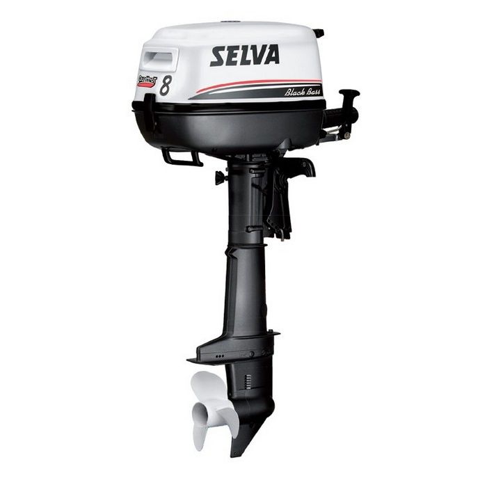 Außenbordmotor - BLACK BASS 8 - Selva Outboard Motors - Benzin / für ...