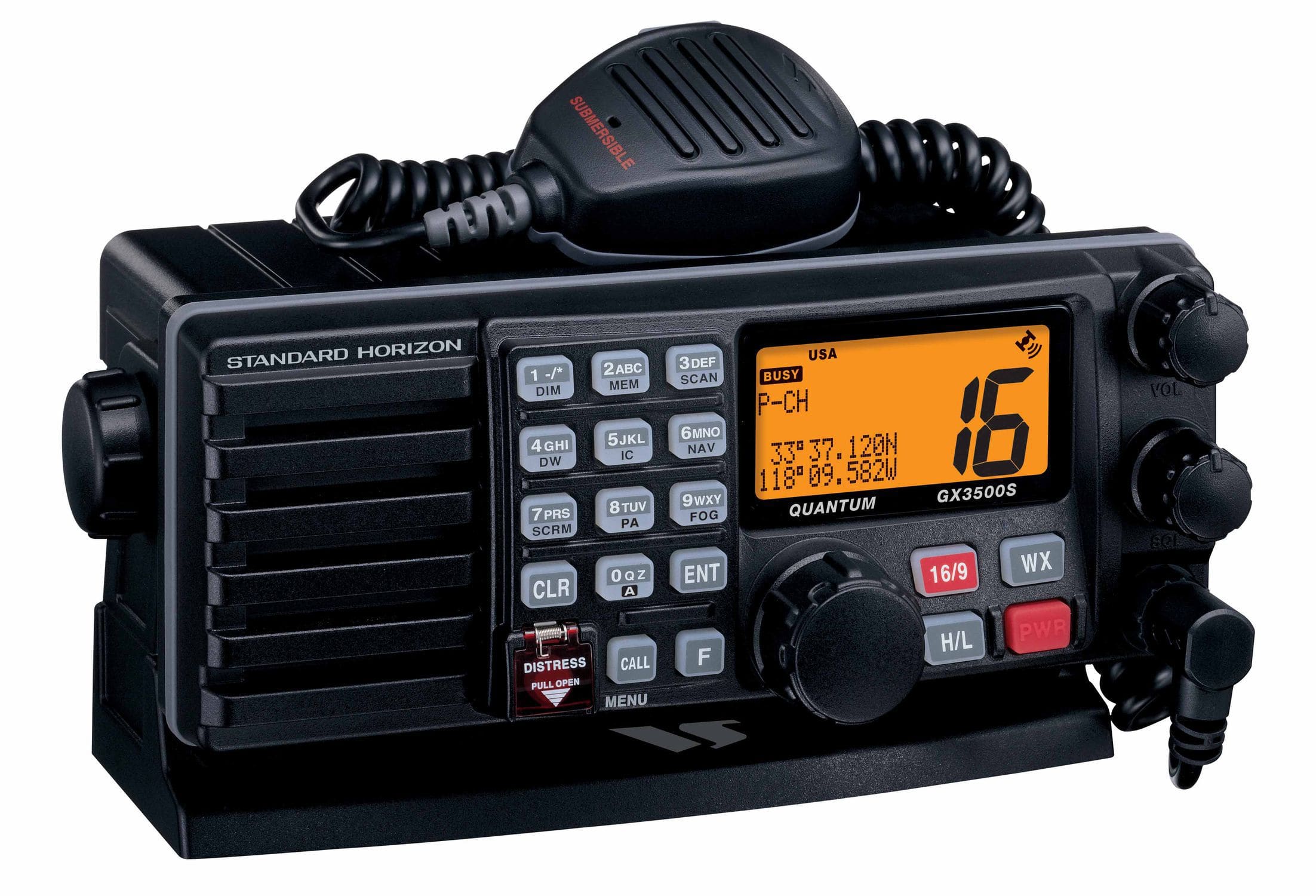 Funkgerät für Boot - GX3500S - Standard horizon - festinstalliert / VHF ...