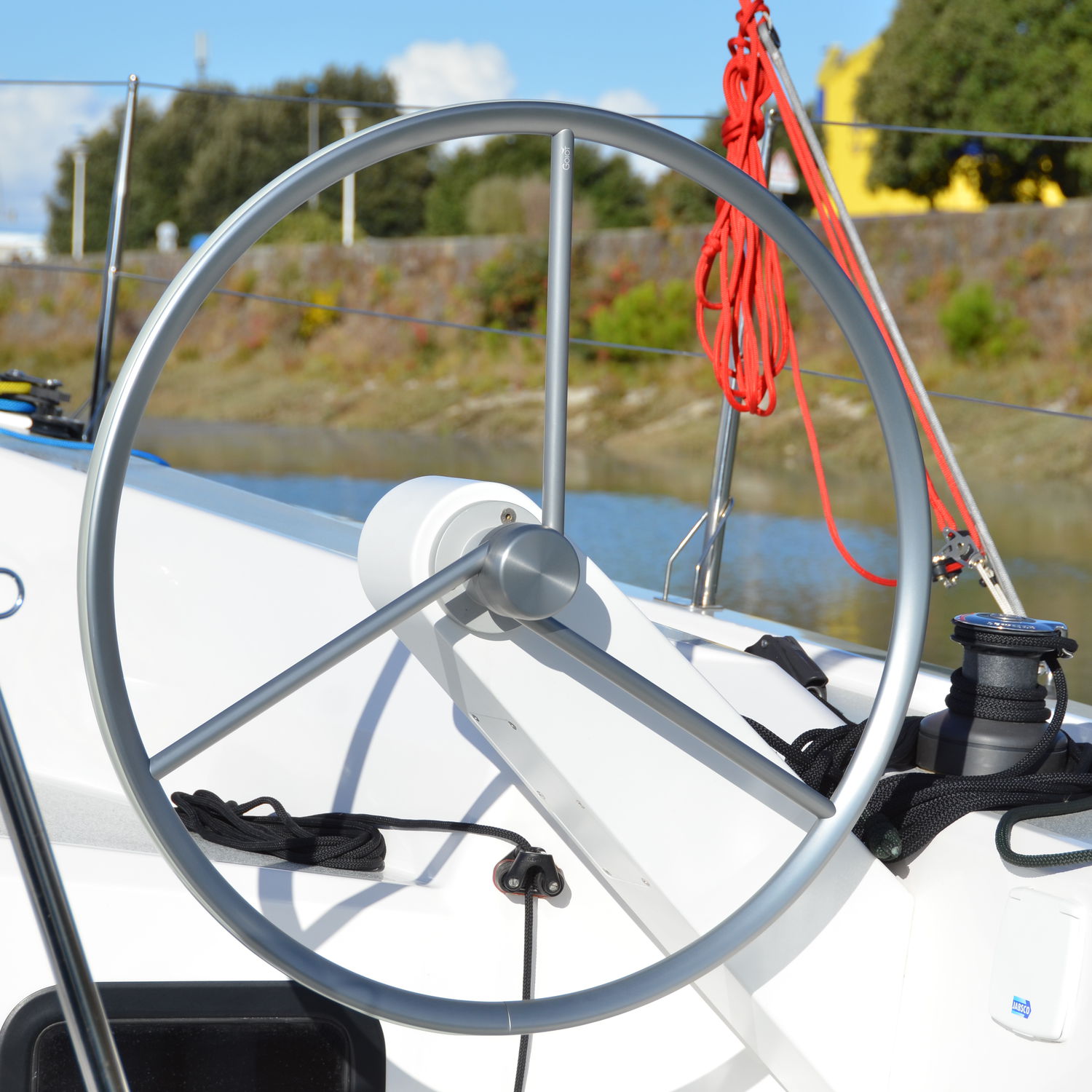 Steuerrad für Segelboot - Triak - Goiot Systems - Carbon / Titan ...
