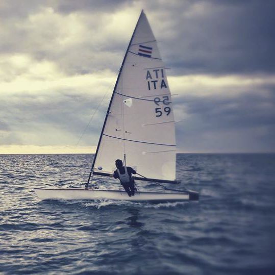 Großsegel - CONTENDER - Olimpic Sails - für Jolle / cross-cut
