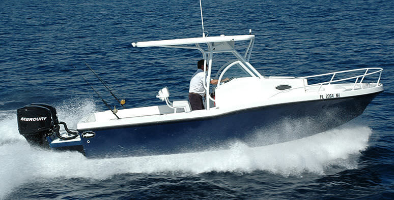 Außenborder-Walkaround - 252 CRUISER - Dusky Marine - Sportfischer / T-Top