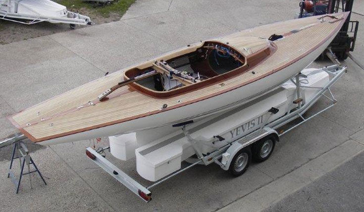 Segelboot / Regatta Kielboot - V6 Dragon - Petticrows - One-Design ...