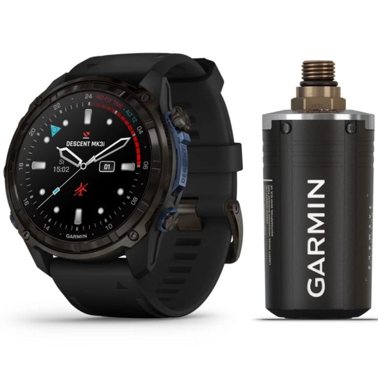 Armbanduhr-Tauchcomputer - Descent™ Mk3 - Garmin - Multigas / mit Kompass