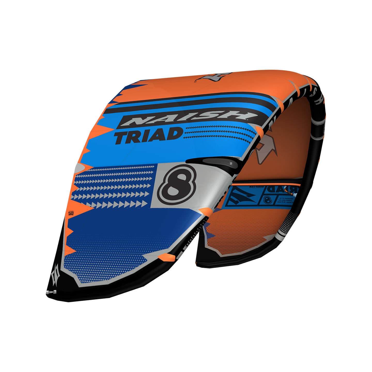 Kitesurf-Kite / C-shape - TRIAD - Naish Kiteboarding - Freeride / Allround