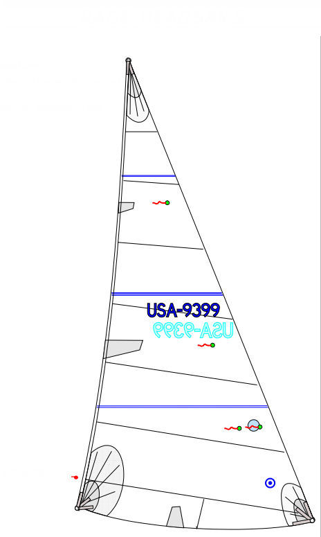 Großsegel - Neilpryde Sails - Vorsegel / für Rennsegelboote / Triradial ...