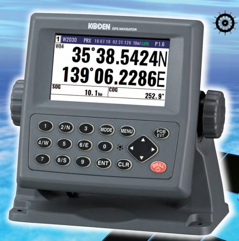 GPS-Multifunktionsgerät - KGP-922 - Koden electronics - DGPS / für Schiffe / Farb