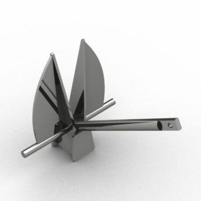 Danforth-Anker - 2181 - Nautinox - für Boot / Edelstahl