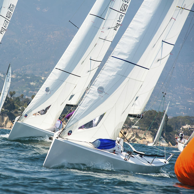 Fock - Ullman Sails - für One-Design Regatta Kielboote / Triradial ...