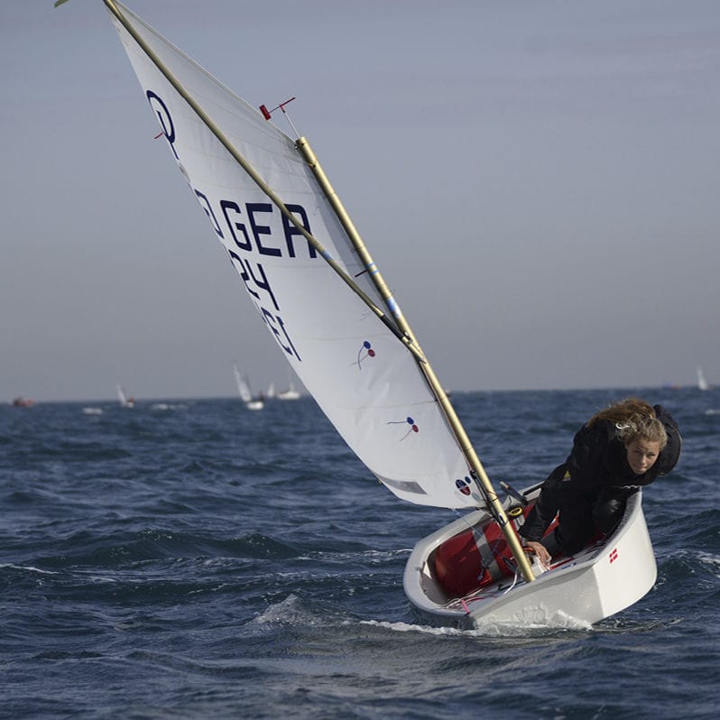 Großsegel - Ullman Sails - für Jolle / cross-cut / Optimist