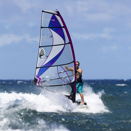 Windsurf-Segel / Allround - 2015 TIGER - Ezzy Sails 2 - 5 Segellatten