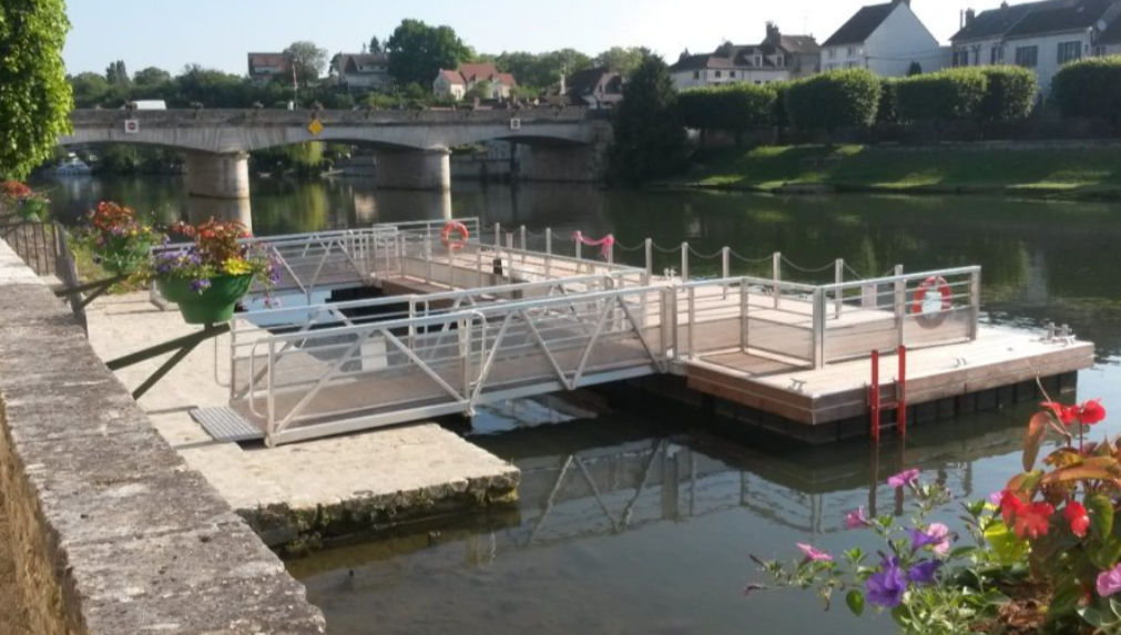 Schwimmponton - ATLANTIC MARINE - Anker / für Yachthafen / für Boot