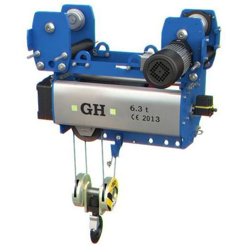 Elektrisches Hebezeug - GH Cranes & Components - wandhängend / Einträger