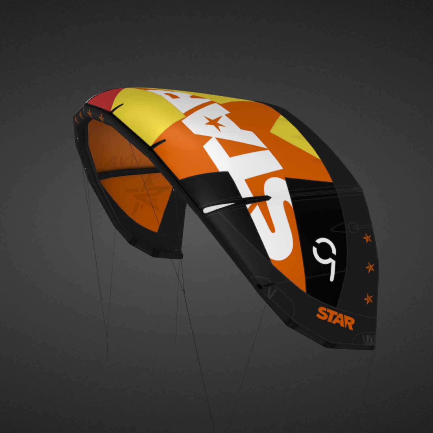 Kitesurf-Kite / C-shape - TAINA V7 - Star kites - Allround