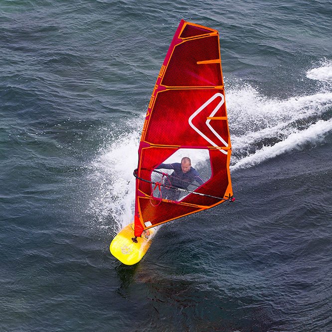 Windsurf-Segel / Wave - S-1 _ PRO 2017 - Severne Sails - 4 Segellatten