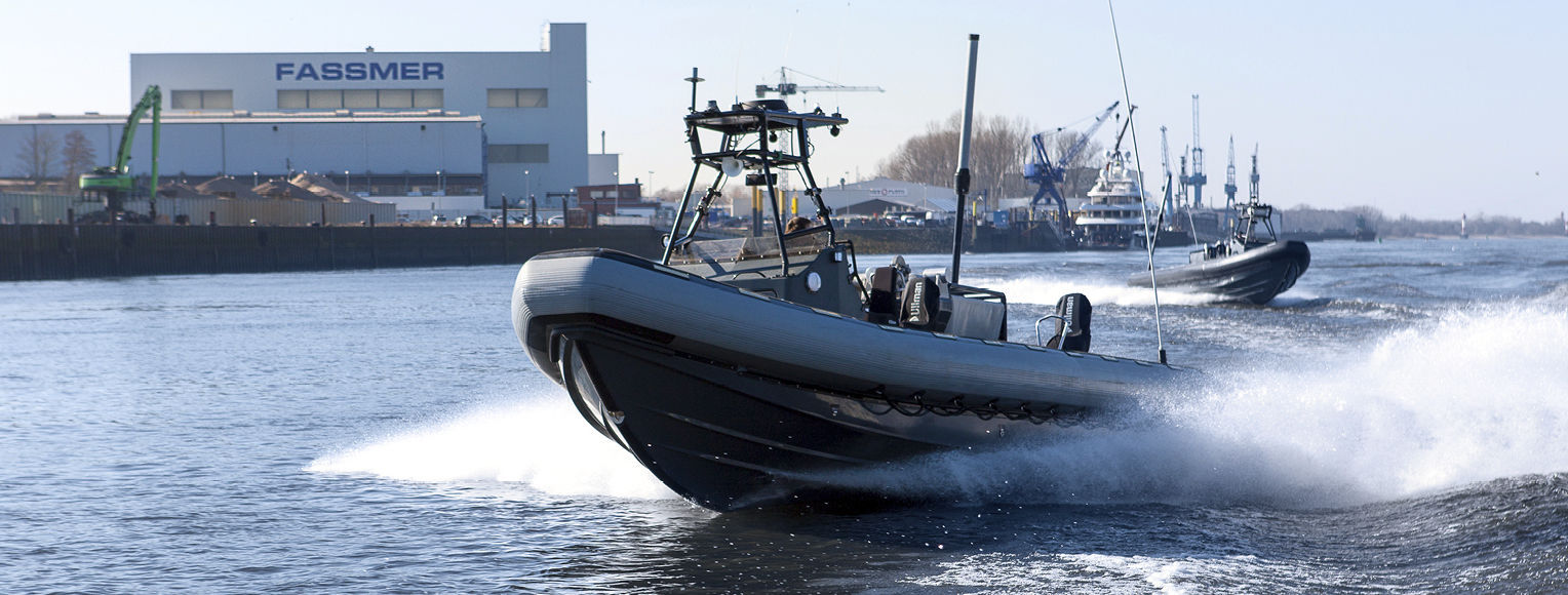 Rettungsboot Berufsboot - SFB 10.1 - Fassmer - Militärboot ...