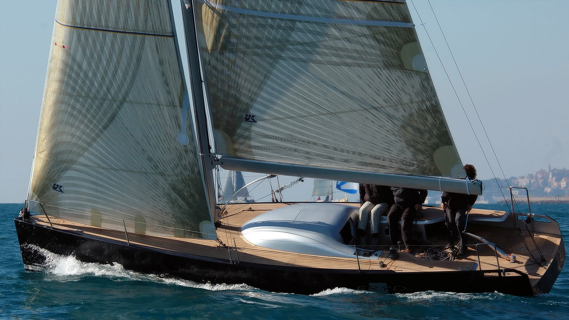 Daysailer-Segelboot - ERYD 30 - ERYD YACHTS - mit offenem Heck