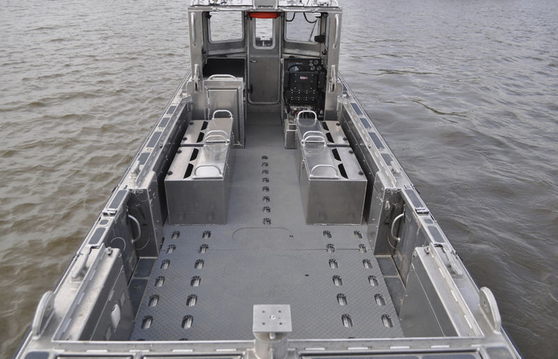 Arbeitsboot Berufsboot - 36 COURAGEOUS - Metal Shark Aluminum Boats ...