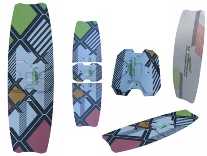Kite-Board / Twin-Tip - Split 140 x 44 - Concept X - Wave