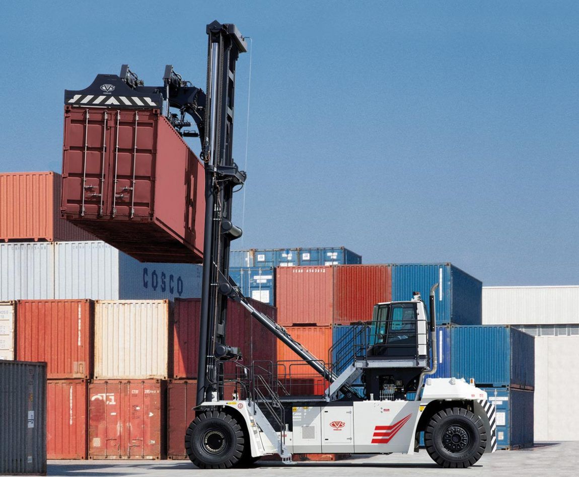 Containerstapler für beladene Container - FH series - CVS Ferrari ...