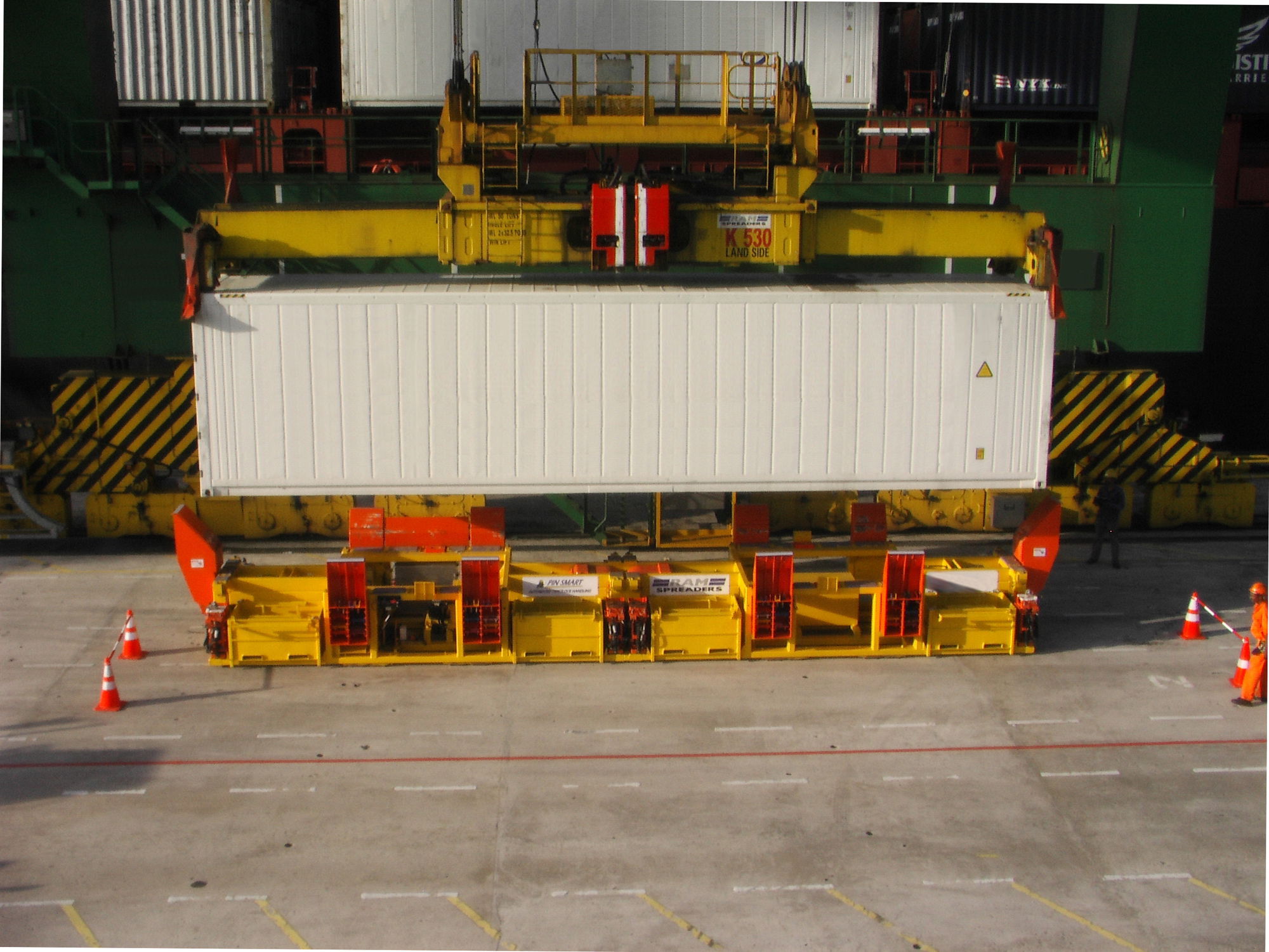 Spreader für Container - RAM4000 - RAM Spreaders - Twin-Lift / automatisch