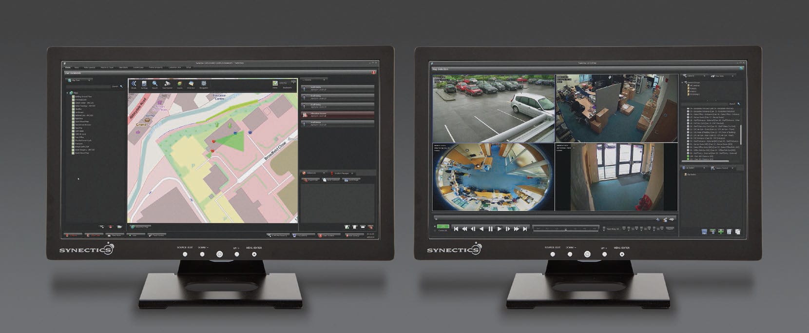 Software / CCTV Videoüberwachung - Synergy 3 - Synectics Industrial Systems - für Schiffe