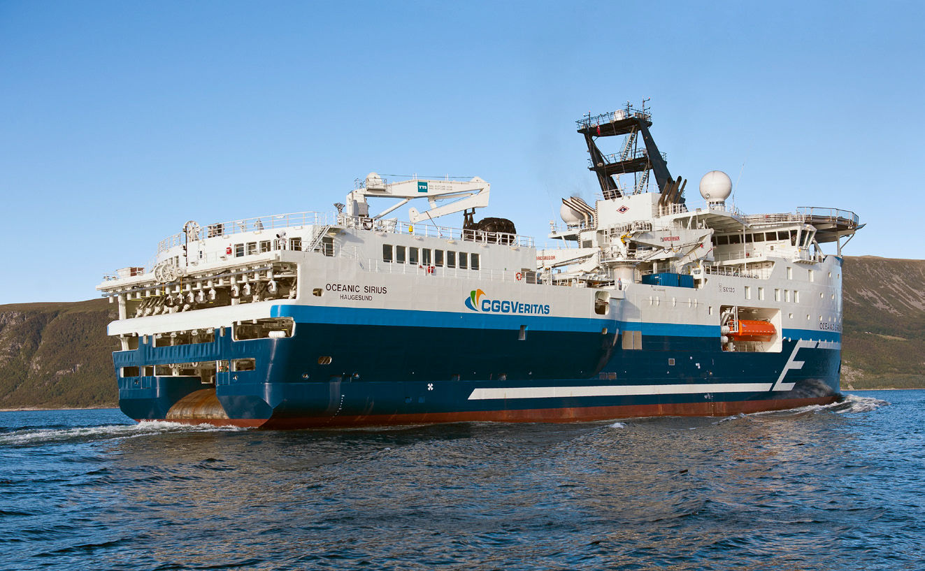 Schiff für die seismische Forschung - OCEANIC SIRIUS - ULSTEIN