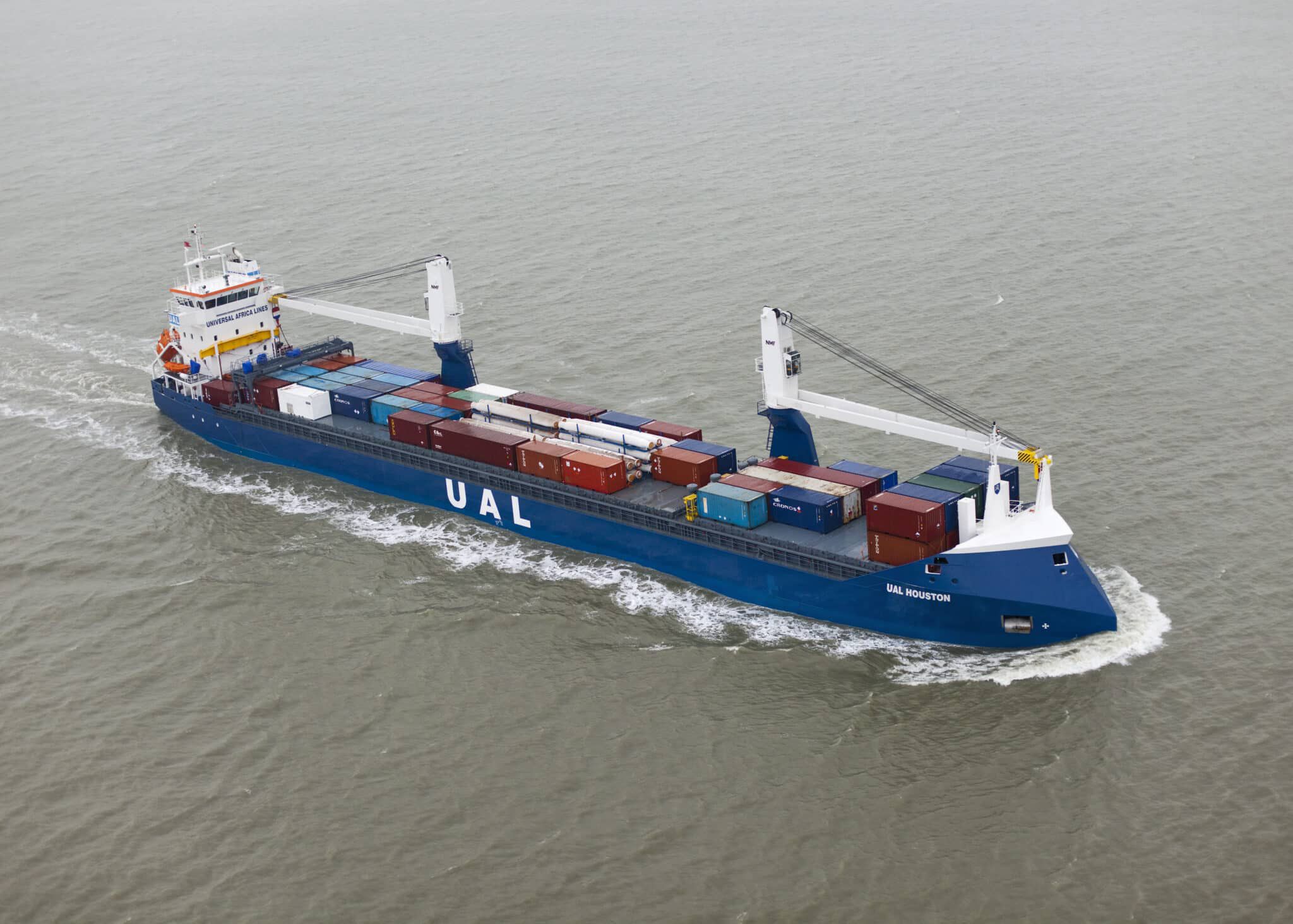 Containerschiff-Frachtschiff - UAL Houston - Royal Bodewes