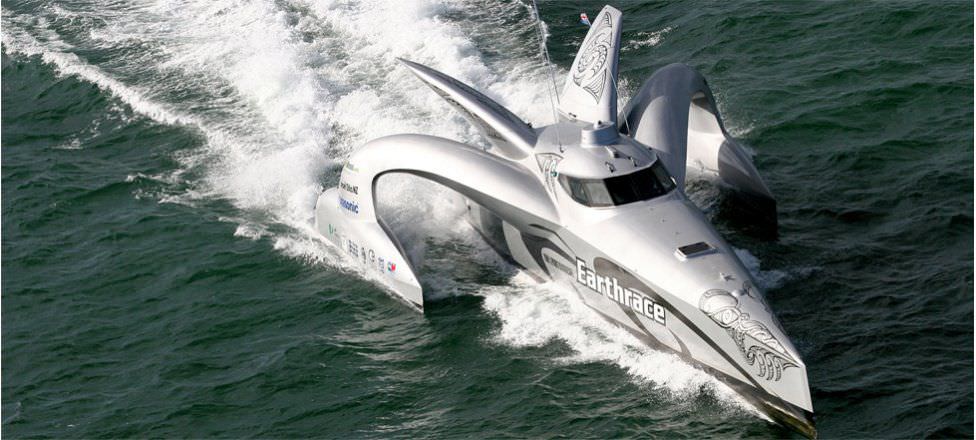 Motor-Trimarane Motoryacht - Earthrace / Ady Gil - LOMOcean Design ...