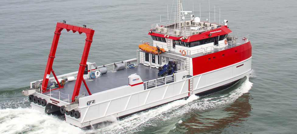 Versorgung Offshore Service Schiff - Profab - LOMOcean Design - Katamaran