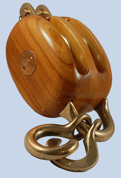 Doppelter Block - Ording Blockmakers - mit Haken / mit Gleitlager / für ...