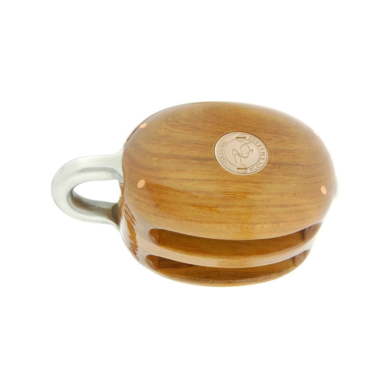 Doppelter Block - Ording Blockmakers - liegend / für Segelboot / Holz