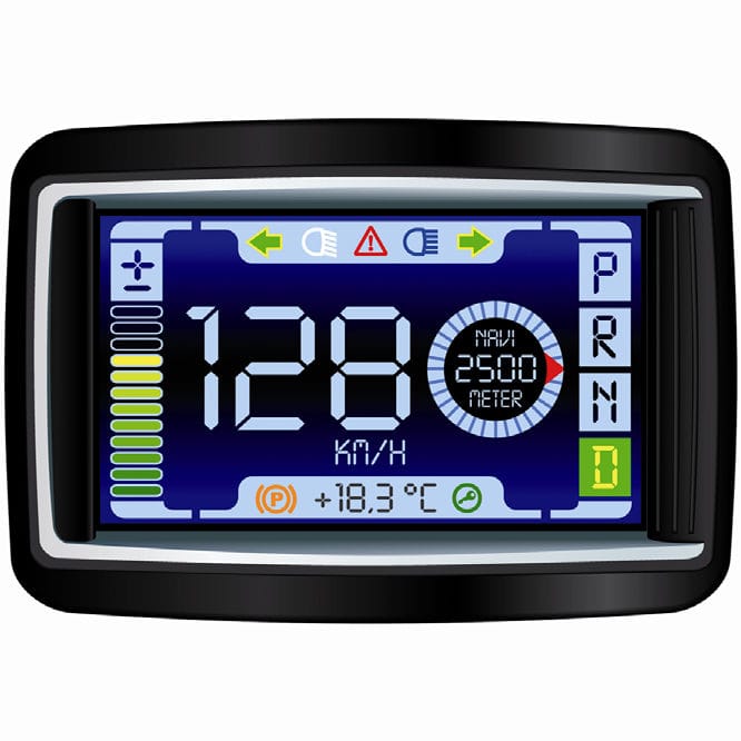 Display für Boot - OPUS A3 ECO FULL - MOTRONICA - Multifunktion / LCD ...