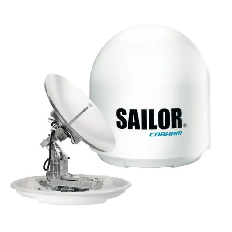Satellitenantenne - SAILOR 600 XTR GX-R2 - Cobham - Breitband / Ka-Band ...